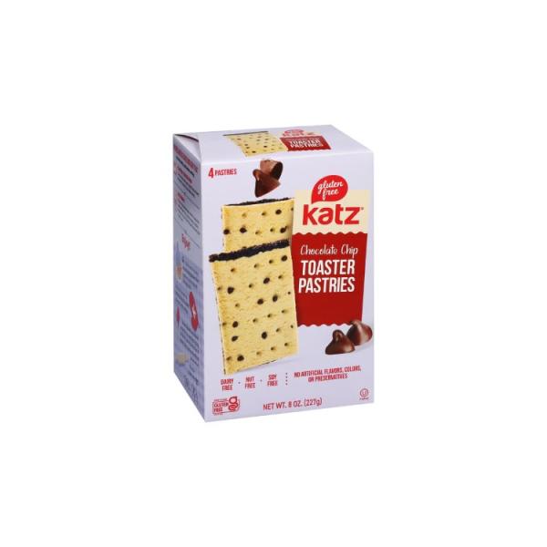 チョコレートチップをたっぷり詰めたクッキー風クラストのグルテンフリートースターペストリーで、甘く懐かしい味わいが特徴です。個包装で学校や職場、旅行時にも持ち運びしやすく、グルテン・乳製品・ナッツ・ピーナッツ・ゴマ・大豆不使用のGFCO＆OU...