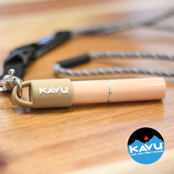 KAVU - カブーリップの下部分に装着してキーホルダーなどに付けることができるリップ用のシリコン製のケースです。 これがあればいつもどこかに置き忘れるリップを無くしません。[サイズ]全長：約4cm[素材]シリコン[注意]※画面上の色はブラ...