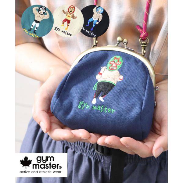 かわいいガマグチポーチ。首から下げられるストラップ付。キャンプや野外フェスなどにおすすめです。このファイティングポーズ 強く見えますか？三頭身になってしまった 覆面レスラーたち強く見せようとするポーズも、 どこまでもどこまでも 平和で可笑し...