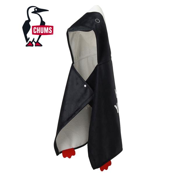 ブービーバードをモチーフにした、フード付きタオル（キッズ用）ブービーバードをモチーフにした、フード付きタオル（キッズ用）。ブービーの語源のとおり、まぬけでかわいいデザインが特徴的。正面のスナップボタンを止めてフードをかぶることでブービーバー...