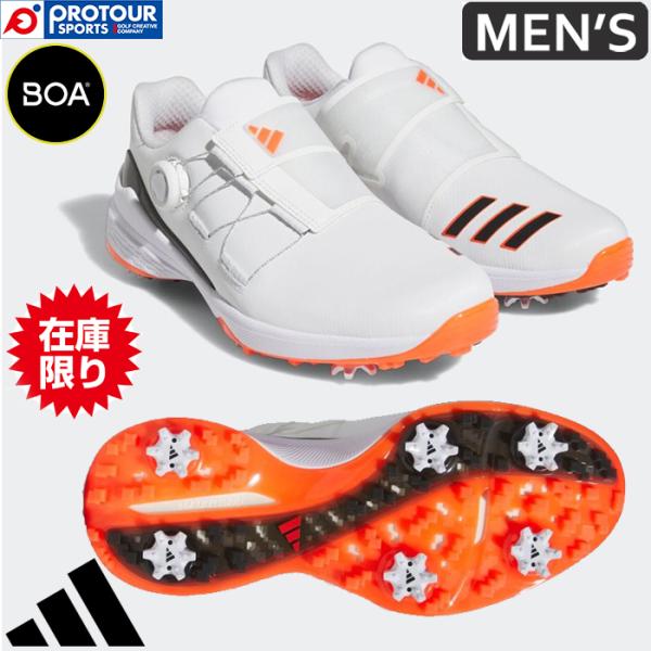 【在庫限り】adidas Golf LIH91 / アディダスゴルフ 2023FW ZG23 BOA メンズシューズ ゼッドジー23 ボア ホワイト/ブラック/レッド(GY9716)発売日：2023FW製品コード：LIH91カラー(品番)：...