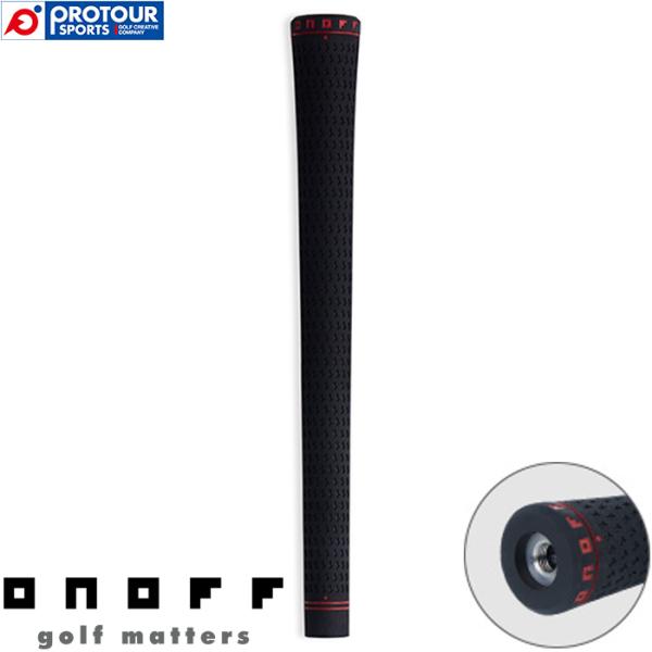 ONOFF GRIP 21548A / オノフ CBT ラバー グリップ (ウエイト別売り) バックライン無し 単品 2022年モデル DRIVER AKA・KURO 純正品ONOFF AKA・標準仕様 バックラインなし発売日：2022年品...