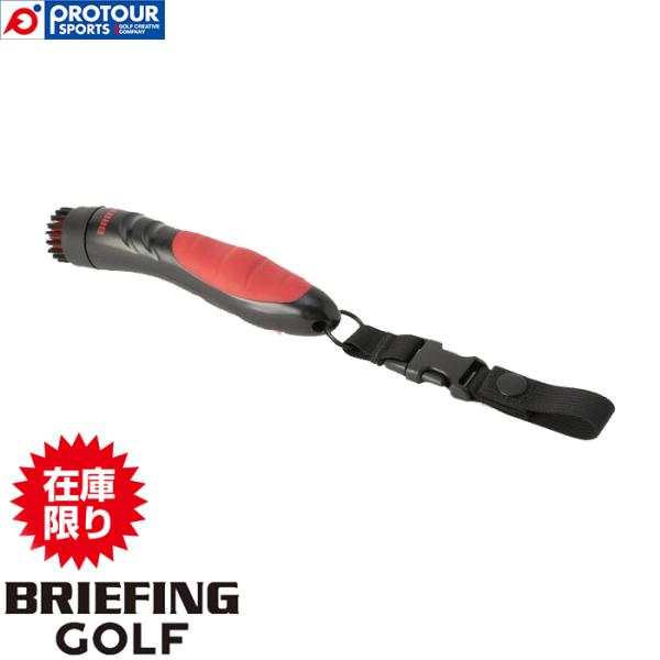 【在庫限り】BRIEFING GOLF GOLF BRUSH BRG241G13 / ブリーフィング ゴルフ ゴルフブラシ BLACK(010)プロゴルファーや学生ゴルファーのニーズやフィードバックを元に、クラブをメンテナンスするためのブラ...