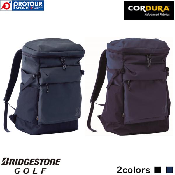 【発売日：2023年10月27日】BRIDGESTONE GOLF CORDURA BBG372 / ブリヂストン コーデュラ バックパック BBG372 2023年モデル 全2色(BK(黒)/NA(紺)) リュック PCポケット シンプル...