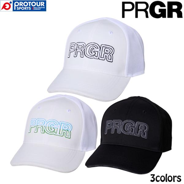 【発売日：2026年03月13日】PRGR CAP PMCAP-106 / プロギア やわらかつば スタンダードメッシュキャップ BW1605 2026年モデル 全3色 帽子 ゴルフキャップ フリーサイズ カジュアル 人気 数量限定・ツバの...