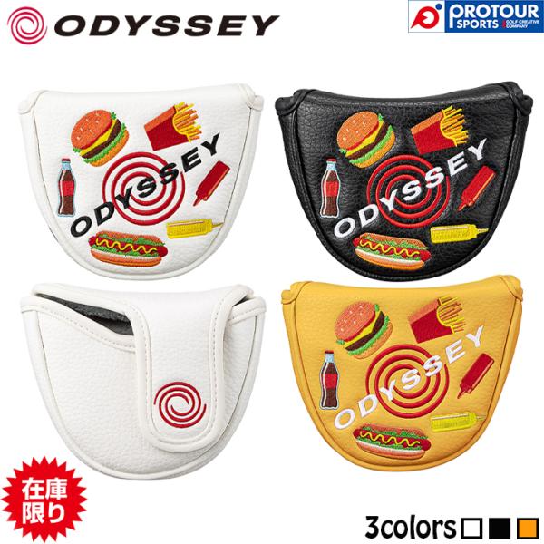 【発売日：2026年03月19日】アメリカンフードから寿司・ラーメンまで、遊び心あふれるグルメモチーフのポップなパターカバー。ゴルフバッグ中でも存在感バツグンで、持っているだけで気分が上がるユニークなアイテムです。開閉部にはマグネット仕様を...