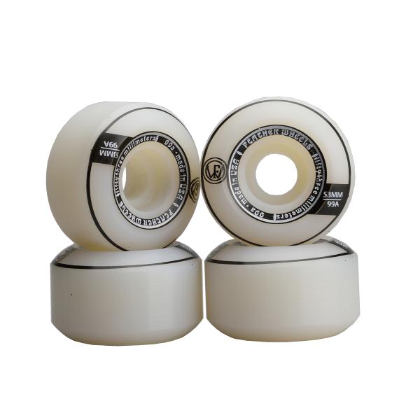 【PREMIUM QUALITY】FEATHER WHEELSはMade in U.S.A.のハイオクタンウレタンを使用。HARD WHEELはNEWマテリアルによる完全なるANTI FLAT SPOT。超高反発ウレタンを仕様しているにも関...
