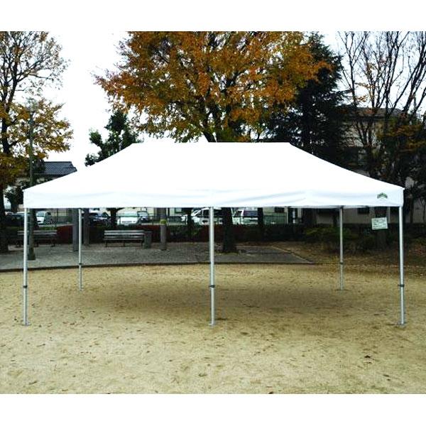 デラックスタイプは現行ワンタッチテントの中でもトップクラスの丈夫さです。また、アルミフレームの為、扱いやすいという点もございます。DXタイプ(3m以上)はレインサポート(雨だまり防止機構)が付いており、雨水が溜まるのを防ぎます。イベント・展...