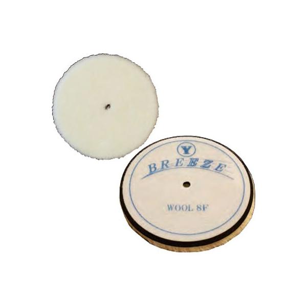 毛足8mmのウールバフです。ウールの毛先をファイン加工（毛割加工）する事で余計なバフ傷が入りにくくしてあります。対応パッド径：125mm直径：145mm毛足：8mmファイン