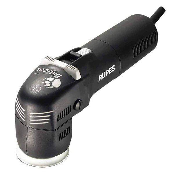 12mmのオービット径と100mmφスポンジバフにより、ピラーやバンパーなど狭い面、プレスラインやコーナ-エッジなどの難しい曲面の仕上げに最適です。