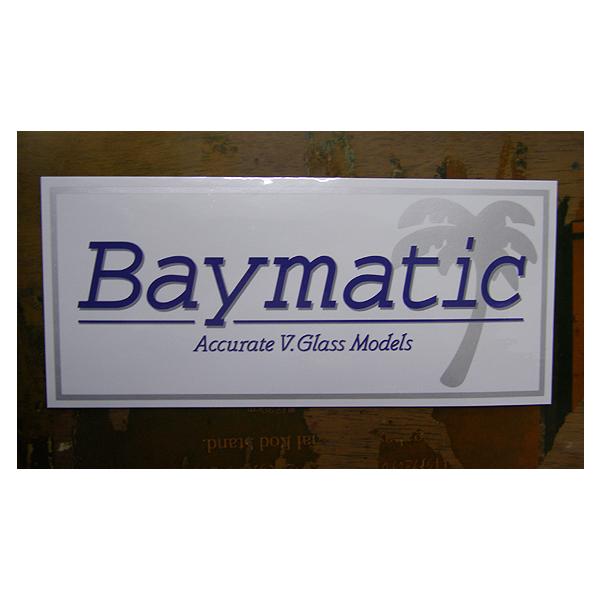 パームス ステッカー/PALMS ステッカー（Baymatic）サイズ：175mmx78mm