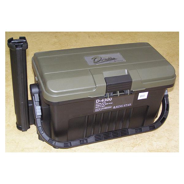 ドカット D-4300 OD/BK RH（ロッドホルダー1本付き）RING STAR Docuttte＜本体＞サイズ：463(L)×248(W)×262(H)mm内寸：346(L)×160(W)×223(H)mm重量：2.3kg 容量：約1...