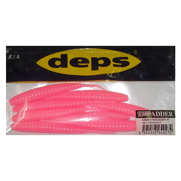 deps CHIBI ADDER / デプス チビアダー4インチ　8本入りdepsワーム チビアダー