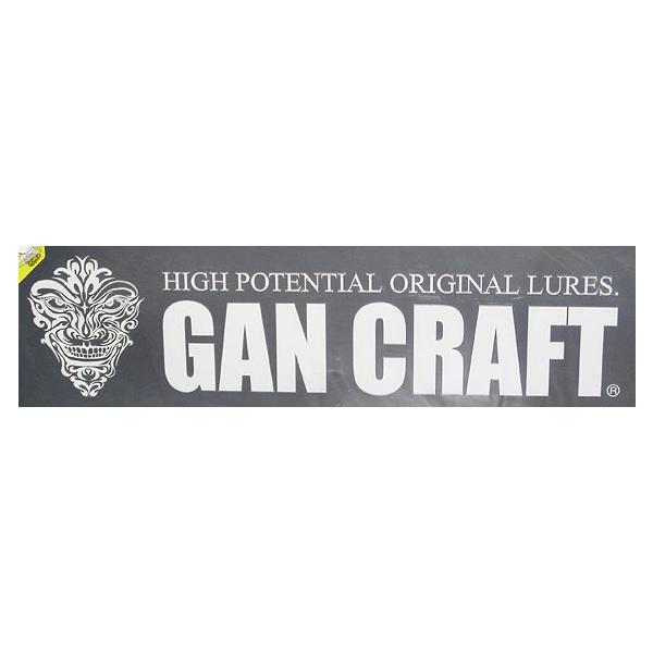ガンクラフト オリジナルトランスファーステッカーGAN CRAFT オリジナル ステッカー転写式サイズS(149×40ｍｍ)M(210×52ｍｍ)L(320×79ｍｍ)