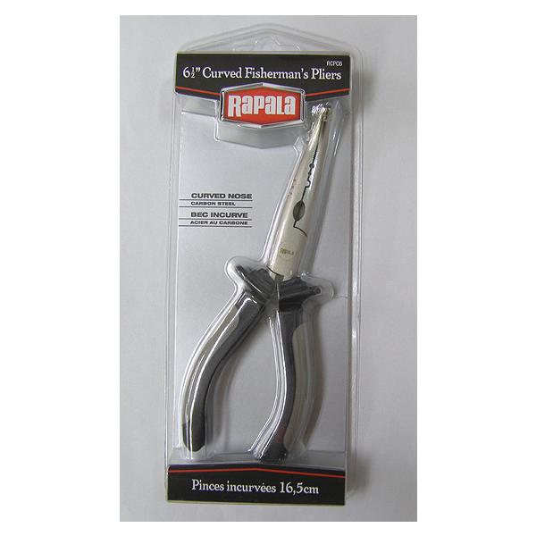 ラパラ カーブドフィッシャーマンズプライヤーRapala Curved Fisherman's Pliers RCPC6 （先曲がりプライヤー）針外し165mmフック類を魚の口から外しやすい先曲がりタイプのプライヤー。ラパラ カーブドノーズ...