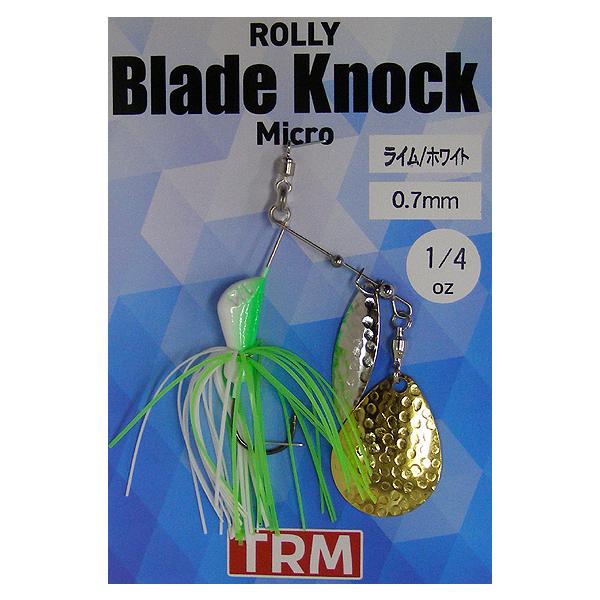 TRM ローリーブレードノック マイクロ スピナーベイトROLLY Blade Knock Microアーム線径0.7mm 　1/4ozローリーブレードノックシリーズから、コンパクトモデルTRM ローリーブレードノック マイクロ 発売！RO...