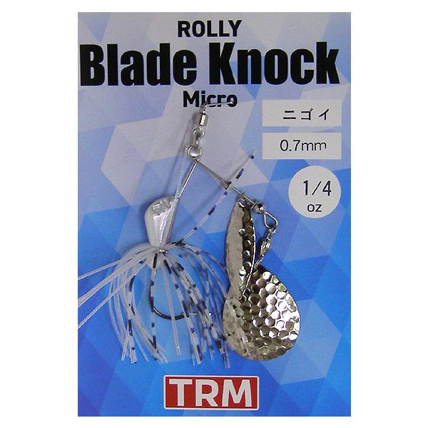 TRM ローリーブレードノック マイクロ スピナーベイトROLLY Blade Knock Microアーム線径0.7mm 　1/4ozローリーブレードノックシリーズから、コンパクトモデルTRM ローリーブレードノック マイクロ 発売！RO...