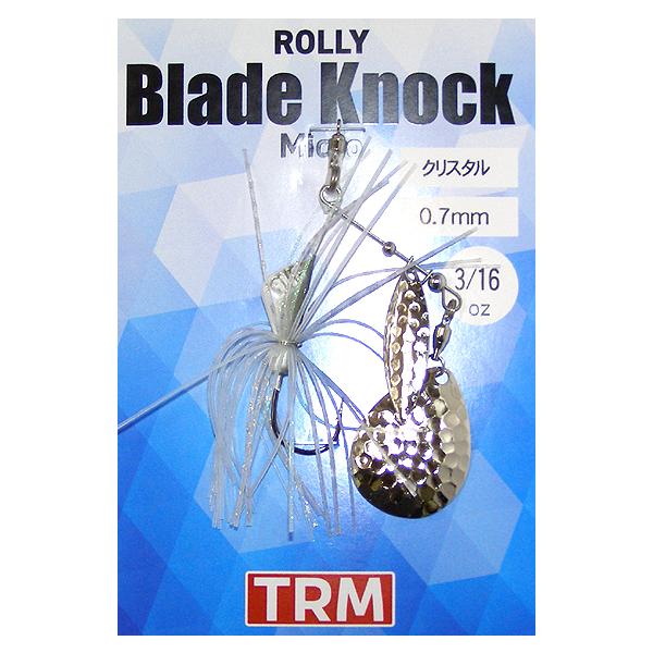 TRM ローリーブレードノック マイクロ スピナーベイトROLLY Blade Knock Microアーム線径0.7mm 　3/16ozローリーブレードノックシリーズから、コンパクトモデルTRM ローリーブレードノック マイクロ 発売！R...