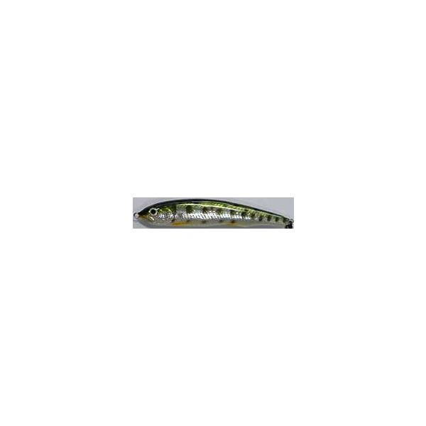 ウッドベイト WB7.5FTWOOD BAIT7.5cm 銀箔 フローティングこのレイク トローリング 用 ルアー サーモンパーはパーマークのある鮭の稚魚カラーです。殆どのサケ科の魚は、稚魚の時は、ヤマメのようなパーマークが入っています。レ...