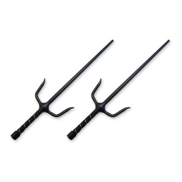 ■筆架叉・釵（さい）■沖縄の古武術で使用される武器の1つである。釵という漢字は本来「かんざし」の意味で、形がかんざしに似ているので釵と表記されるようになったと言われている。釵の起源は明らかではないが、中国に筆架叉（ひっかさ）と呼ばれる似た武...