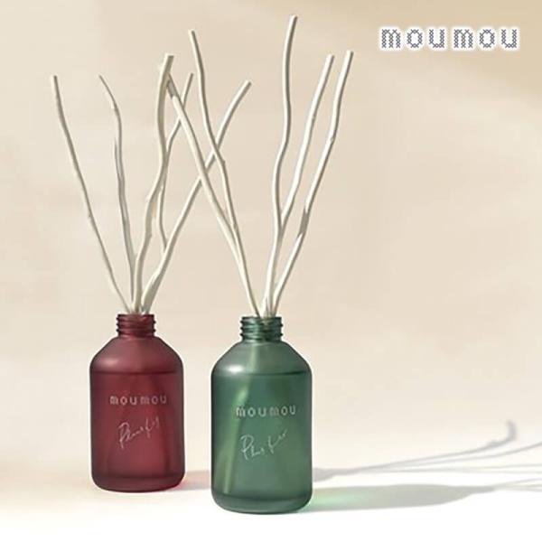 ■特徴mou mou Reed Diffuserムームー リードディフューザー( N E W  F R A G R A N C E)mou mou (ムームー）シリーズより待望の新作が登場。人にそっと寄り添うファブリックの香りを表現したmo...