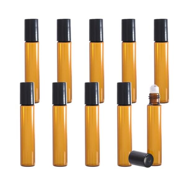 【ロールオンタイプのボトル】香水やアロマオイルを小分けにして保存できる容器です。ローラーの先端に付いたボールを利用して、つけすぎを防止しつつ狙った場所に香水をつけられます。＊輸送中の破損を防ぐため、ボトル、ロール、キャップはそれぞれ別々に梱...