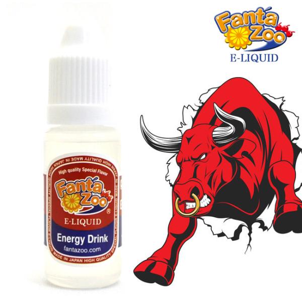 電子タバコ・VAPE用リキッドブランド「FANTA ZOO」の、Energy Drink（エネルギードリンク）です。レッドブル的な、大人気エナジードリンクフレーバー！