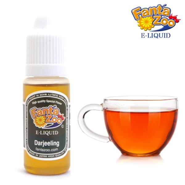 電子タバコ・VAPE用リキッドブランド「FANTA ZOO」の、Darjeeling（ダージリン）です。甘さ控えめで品のある本格的な紅茶フレーバー。男女問わず人気No.1です！