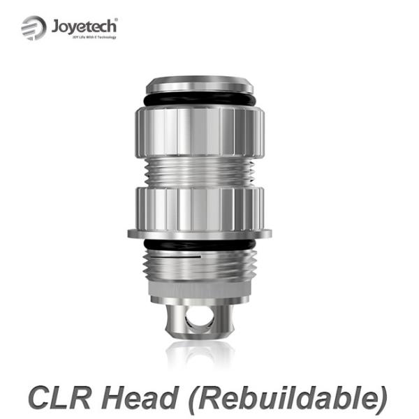 Joyetech製のeGo ONEアトマイザーシリーズ用のCLRヘッド（0.5Ω、1.0Ω）です。コイルヘッドにはリキッドバリューコントローラーが付いているため、リキッドの流入量を調整でき、ドライヒットや過剰供給でのリキッド漏れを防いでくれ...