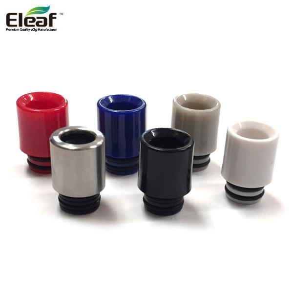 Eleaf - iJust Oneに付属しているドリップチップ（先端部分・吸い口）です。ショートサイズで、コンパクトにまとめたい方にオススメです。510規格なので、 iJust Oneに限らず様々なアトマイザーに使用出来ます。材質はシルバー...
