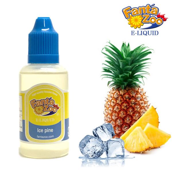 電子タバコ・VAPE用リキッドブランド「FANTA ZOO」の、Ice pine（アイスパイン）11mlサイズです。甘酸っぱいパインとクールなメンソールのバランスが良い、爽やかなフレーバーです！