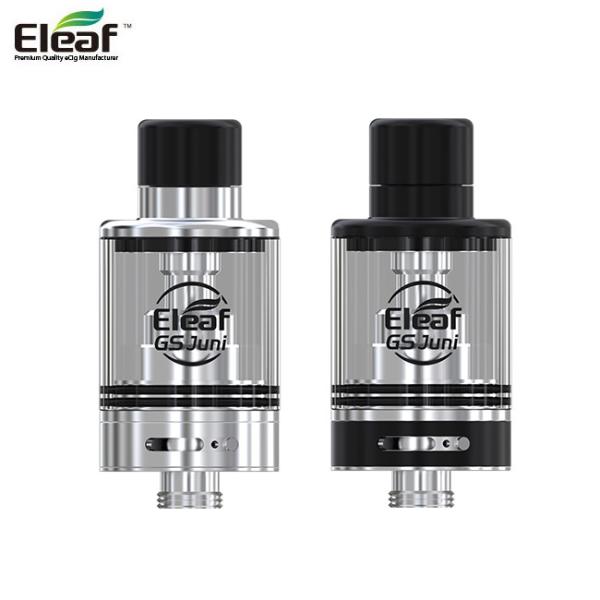 Eleaf - GS Juni（イーリーフ・ジーエス・ジュニ）下からリキッドを入れるボトムフィル方式。吸い心地が重めなMTL向けクリアロマイザーです。シンプル＆コンパクトなデザインですので持ち運び用として、またリーズナブルな価格なのでサブア...