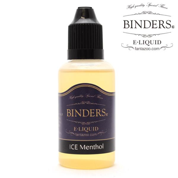 BINDERS Ice Menthol （ビンダース・アイスメンソール）の30mlです。ビンダース・アイスメンソールは、ビンダースオリジナルに天然ペパーミントとメンソールを配合、芳醇なコクと爽快な刺激が後引く美味しさとなっております。吸い心...