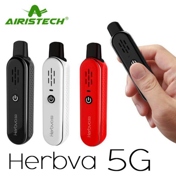 AIRISTECH - Herbva 5G （アイリステック・ハーヴァ5G）コンパクトなシャグ・タバコ用のヴェポライザーです。しっかりとした吸いごたえを実現するコンダクション式（熱伝導式）を採用。サイズは吸い口を入れてもわずか10.3cm。...