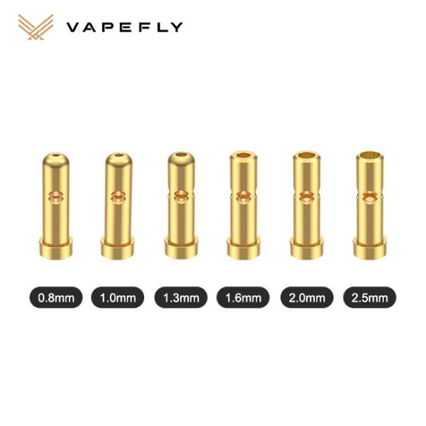 Vapefly - Alberich MTL RTA用の交換エアフローピンです。全6種類セットです。（φ0.8/φ1.0/φ1.3/φ1.6/φ2.0/φ2.5mm）【対応アトマイザー／スターターキット】■ Vapefly - Alberi...