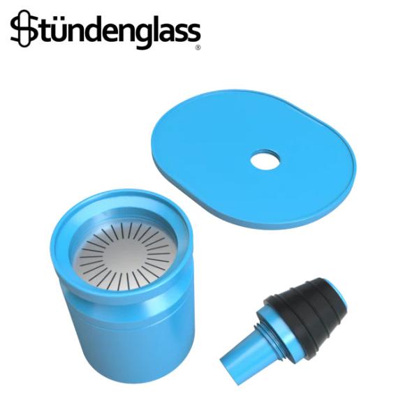 Stundenglass - Gravity Hookah （スタンデングラス グラビティフーカー）専用のシーシャ用チャンバーセットです。劣化した時や汚れがひどくなった時の交換用としてご利用ください。【対応機種】■ Stundenglass...