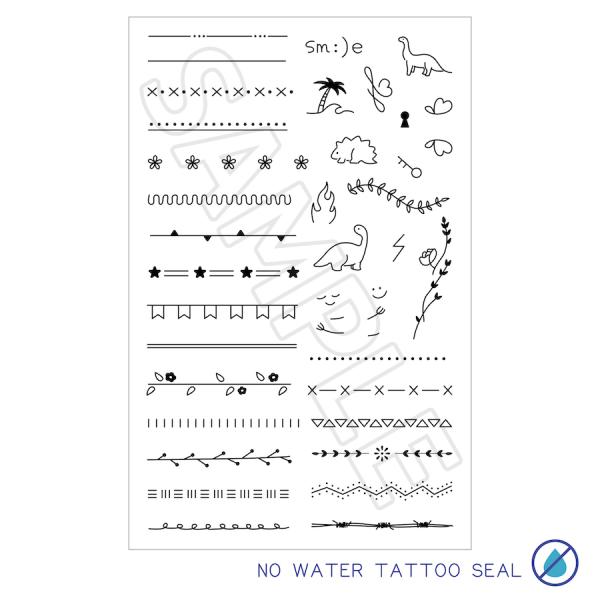 ●本体サイズ幅　　約9cm高さ　約14cm●数量2枚セット<商品説明>・水なしで貼れるタトゥーシール・指にも貼れる大きさで使いやすい水なしタイプのタトゥーシールの為、シールの他に一切何もいらないので、楽チン。しかも、誰でも簡単に...