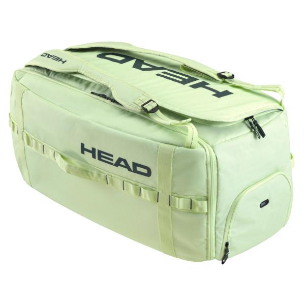 PRO DUFFLE BAG Lは、新しい形状とモダンなデザインを採用したバッグで、EXTREMEラケットシリーズにマッチします。耐久性を向上させる新しいリップストップ生地を使用しており、スタイリッシュなトラベルバッグとして最適です。2つの...
