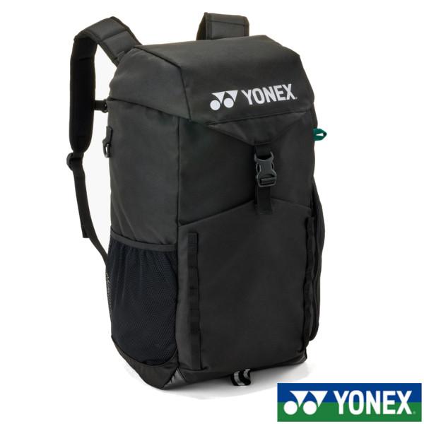 ■品番：BAG2538■カラー：ブラック(007)■サイズ：幅35×奥行20×高さ57(cm)■容量：41L■素材：ポリエステル+ナイロン■仕様：ラケット1本収納部屋、正面ポケット、再帰反射、500mlペットボトル収納ポケット、YKK〓社製...