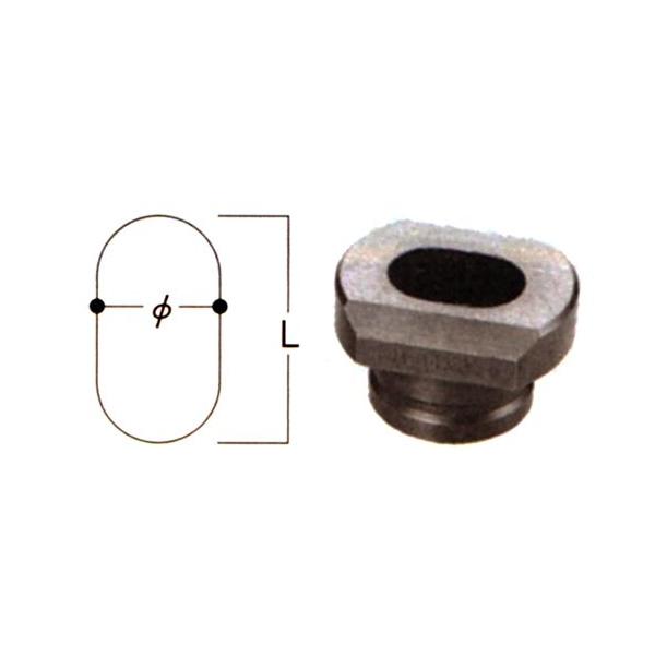 【HiKOKI 長穴厚板用Bダイス(穴径φ10.0mm×L20.0mm×板厚6.0mm)】適応機種：CP19