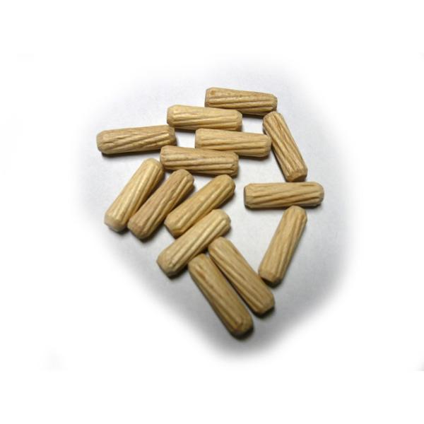 木工用ダボ 6mm材質　ヨーロッパビーチ公差　直径±0.1mm、長さ＋0.1mm〜−0.3mm