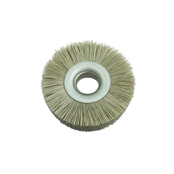 ■線径0.5mm ■研磨剤を練りこんだナイロンをブラシ毛にしたストレートブラシです。#500〜#600相当のブラッシング効果があります。※ナイロンブラシを使用するにはナイロンブラシアダプタが別途必要です。※ゴトー電機社のワイヤーブラシ、SL...