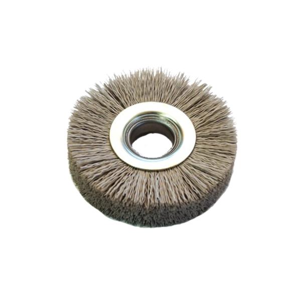 ■線径0.5mm ■より微粒子の研磨剤を練りこんだナイロンをブラシ毛にしたストレート形状のブラシです。#800〜#1000相当のブラッシング効果があります。※ナイロンブラシを使用するにはナイロンブラシアダプタが別途必要です。※ゴトー電機社の...