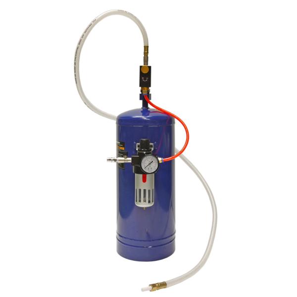 【トライパワー 直圧ソーダブラスト 6.8kg TR-401SOB】●大容量タンクで連続したソーダブラスト作業が可能です。●噴射圧とソーダの吐出量を調整できるので、対象材質にあわせた切削が可能です。