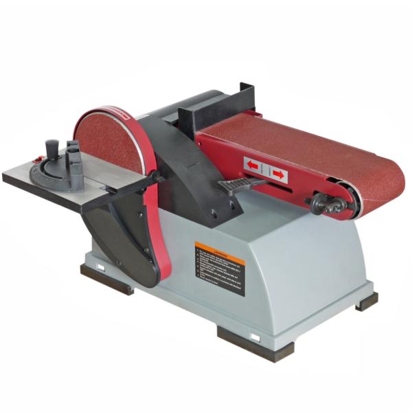 【トライパワー ベルトディスクサンダー TR-407EB】●100mm幅のエンドレスペーパーが回転し、鉄、非鉄金属、木、樹脂などあらゆる研削に威力を発揮！●金属研磨や木工、 ブレーキパットの角落としなどの作業を快適にこなします。●サイドはφ...