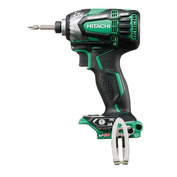 【HiKOKI 14.4V コードレスインパクトドライバ WH14DDL2（NN）本体のみ】Li-ion電池・急速充電器・ケース付別売●14.4Vリチウムイオン電池●最大トルク 172N・m●ブラシレスモーターeMOTOR高効率で経済的●A...