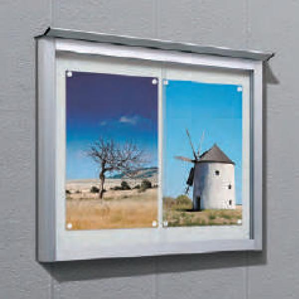 【本体】　　アルミ押出し形材　クリアー付（SLC：サンシルバー、BD：ダークブロンズ）【掲示ボード】　　マグネットボード（ホワイト） 3mm【保護板】　　透明アクリル板【錠前】　　なし　　※マグネットは付属しておりません。　　※オプションに...