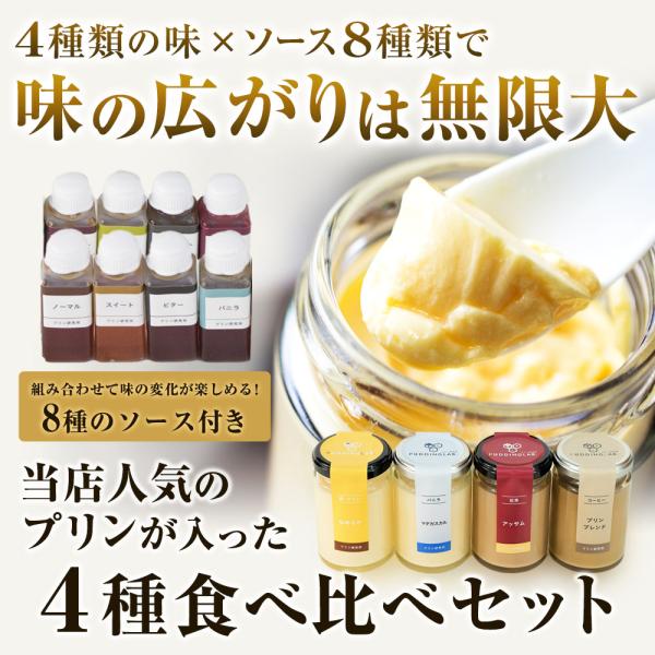 ●商品名：高級 プリン 瓶入り ギフト 詰め合わせ 誕生日 母の日 プレゼント スイーツ 洋菓子 お取り寄せグルメ  父の日●内容量：110g×4個●セット内容・プリン4種：シンプルの究極形！真・プリン『なめらか』1個、エスプレッコーヒープ...