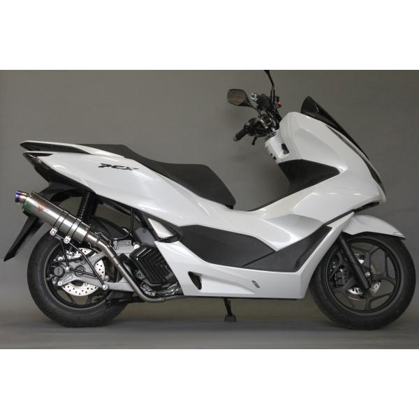 PCX125 マフラー 2BJ-JK05 8BJ-JK05 2021年〜 スパルタ ステンレスマフラー シルバーカラー バイクパーツ フルエキ フルエキゾースト カスタム パーツ ドレスアップ 交換 社外品 重低音 Valiente バリエンテ