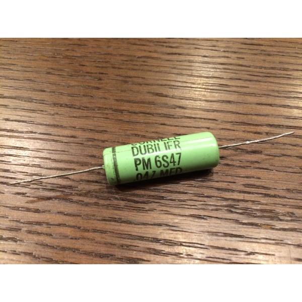 Spragueよりもカラッと明るいハイクオリティコンデンサ。Cornell シリーズ※Black Cat : スタンダードなバイト感、レンジが低音まで広く、枯れた感じが強い。※Greenie : Black Catと似ているが、若干バイト感...